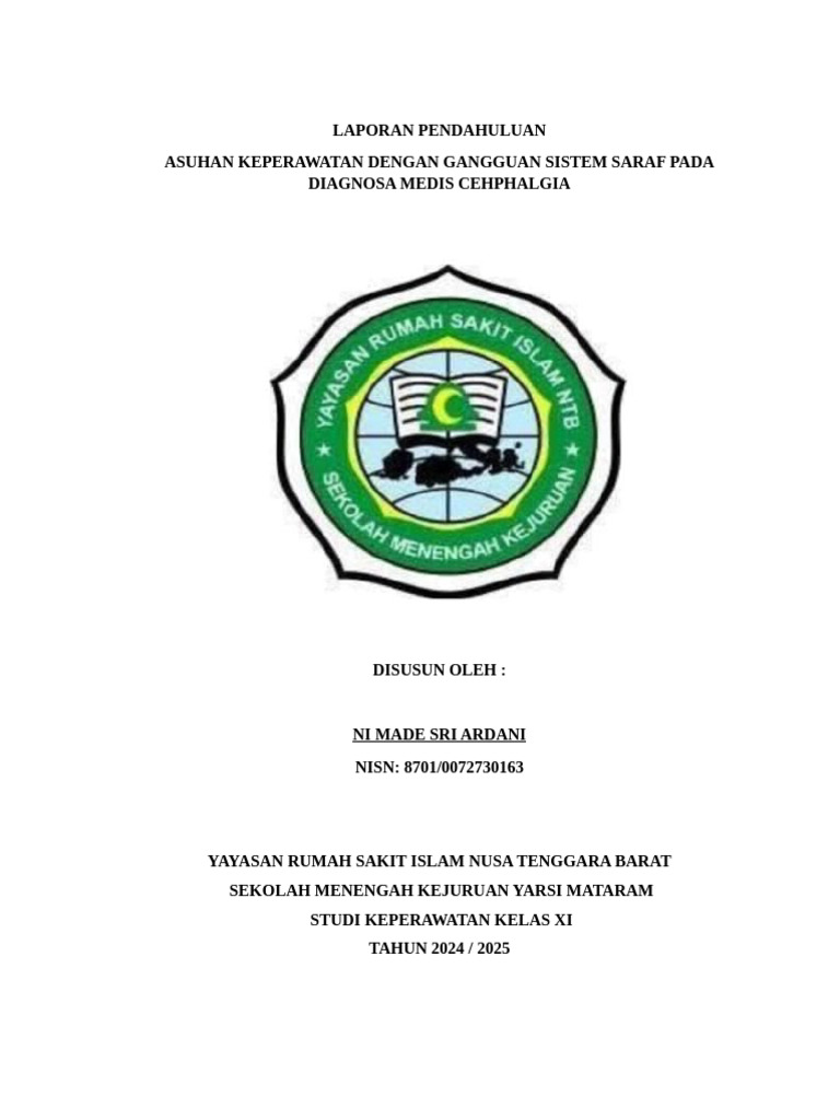 LP Cephalgia | PDF | Karier & Perkembangan | Sains & Matematika