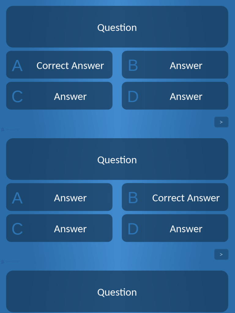 Multiple Choice Template | PDF