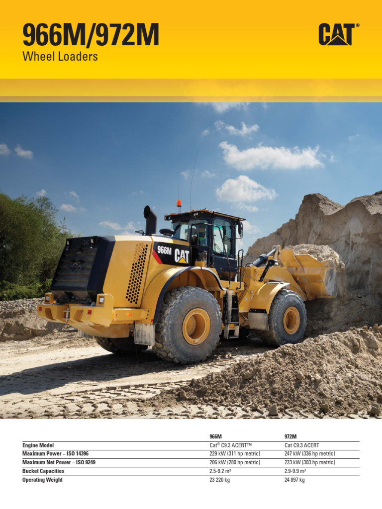 Wheel Loaders | PDF | Horsepower | Engines