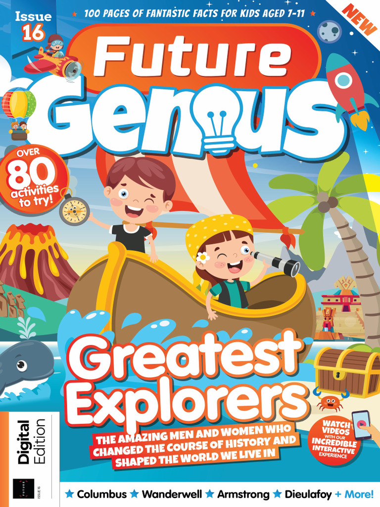 Future Genius Issue 16 Greatest Explorers 2023 | PDF
