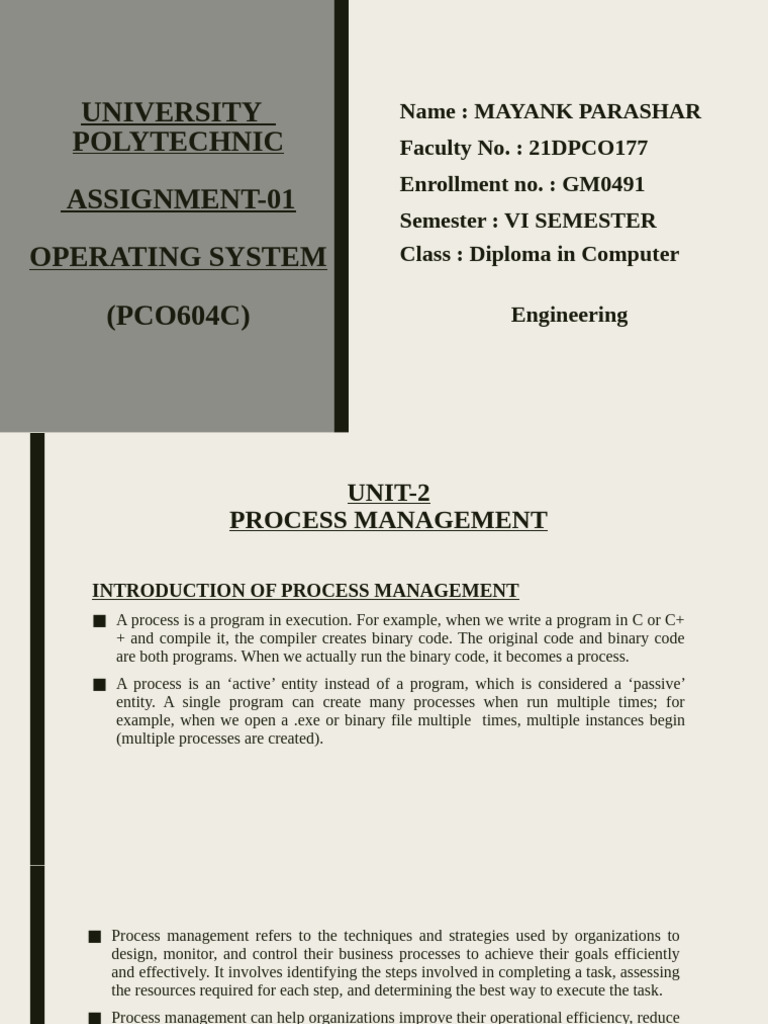 Assignment 1 Pdf Scheduling Computing Process Computing