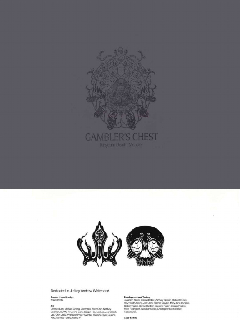 Gambler's Chest Rulebook HQ | PDF