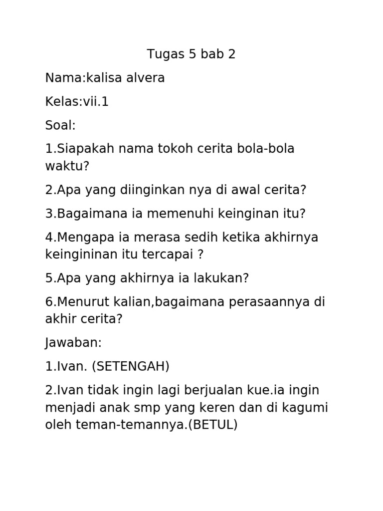 Tugas 5 Bab 2 | PDF