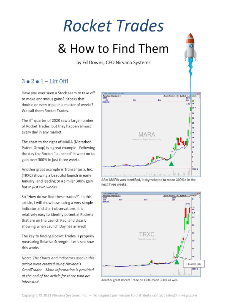 Rocket Trades | PDF