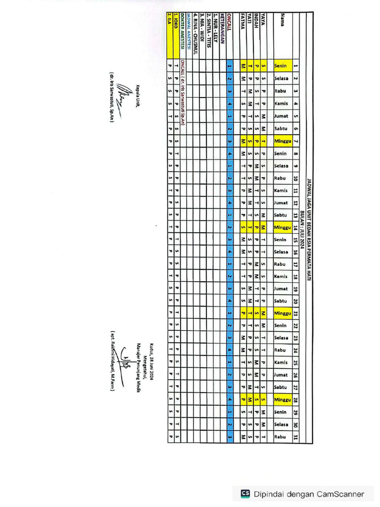Jadwal Ok Fix - Compressed | PDF
