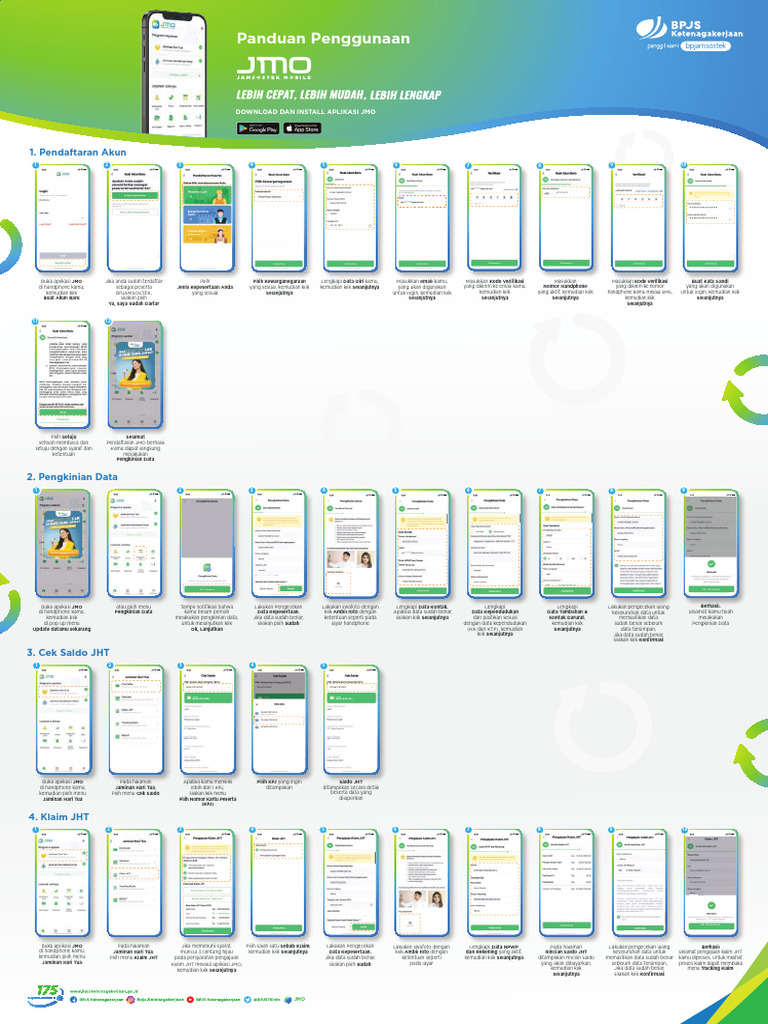 Tata Cara Penggunaan Aplikasi JMO | PDF