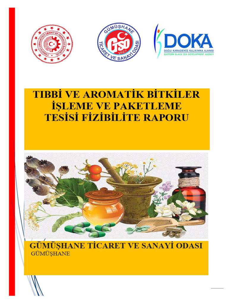 Tibbi-Ve-Aromatik-Bitkiler Fizibilite | PDF