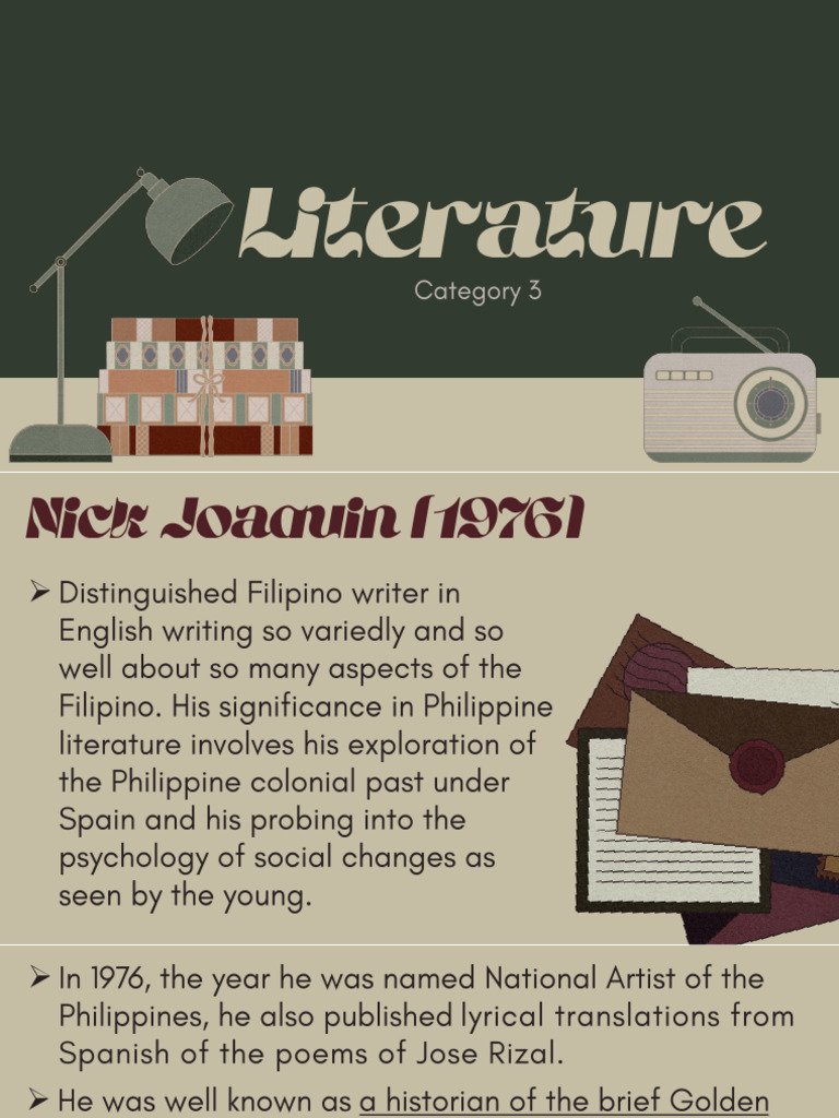 WEEK 7 National Artists Continuation | PDF