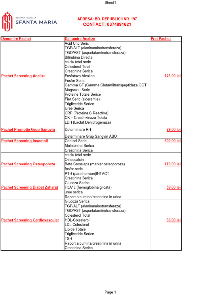 Pachete Ploi | PDF | Wellness