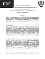 Modelos de Actas Policiales | PDF