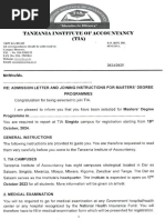 Application Form Tia 2025 | PDF | Educational Stages