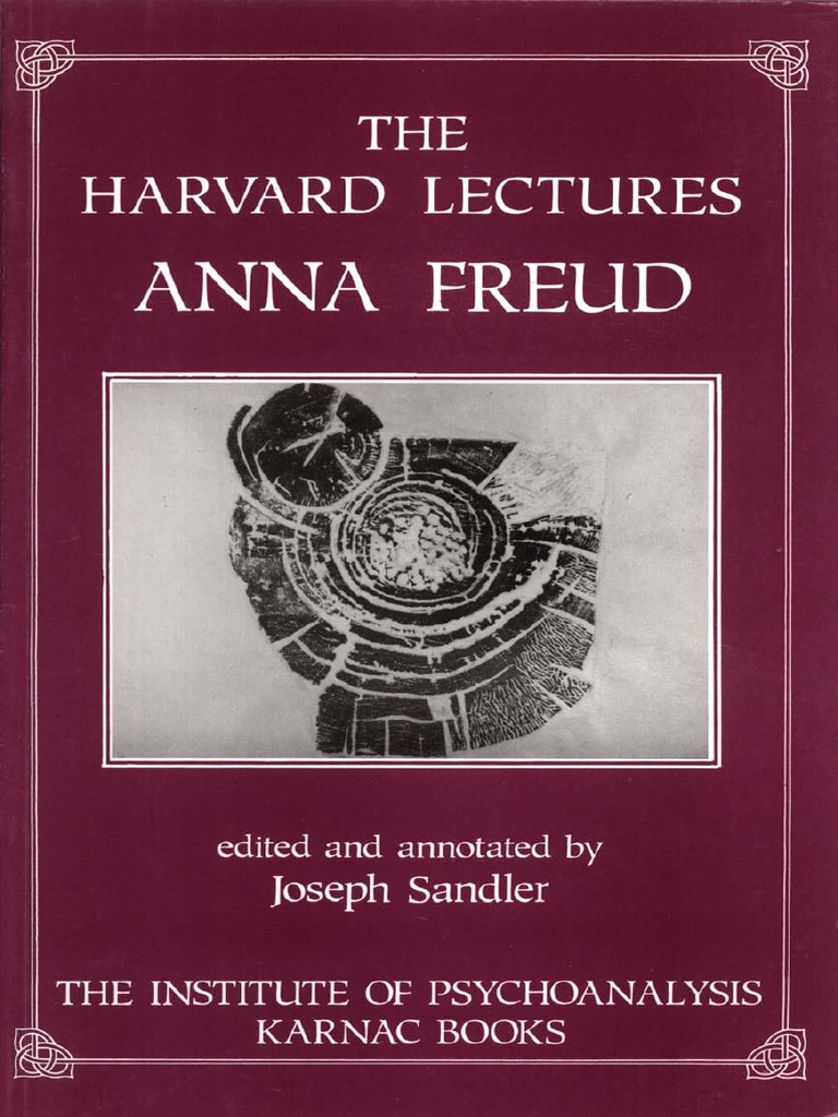 The Harvard Lectures | PDF | Id | Psychoanalysis
