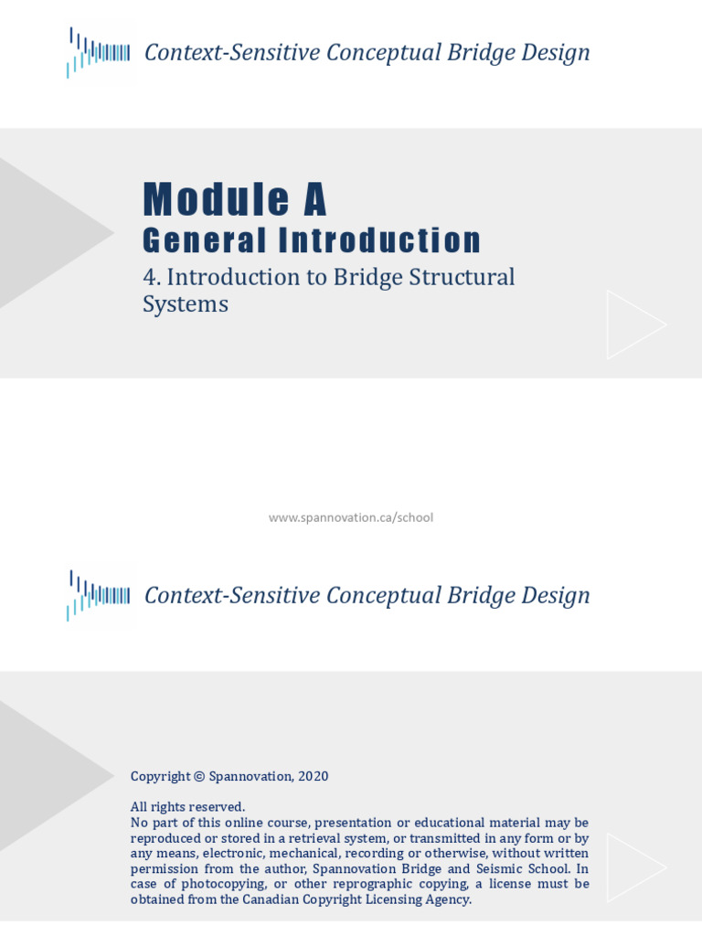 4.introduction To Bridge Structural Systems | PDF | Truss | Prestressed ...
