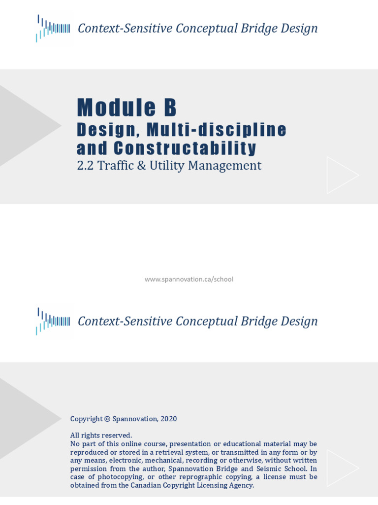 Traffic & Utility Management | PDF | Bridge | Public Utility