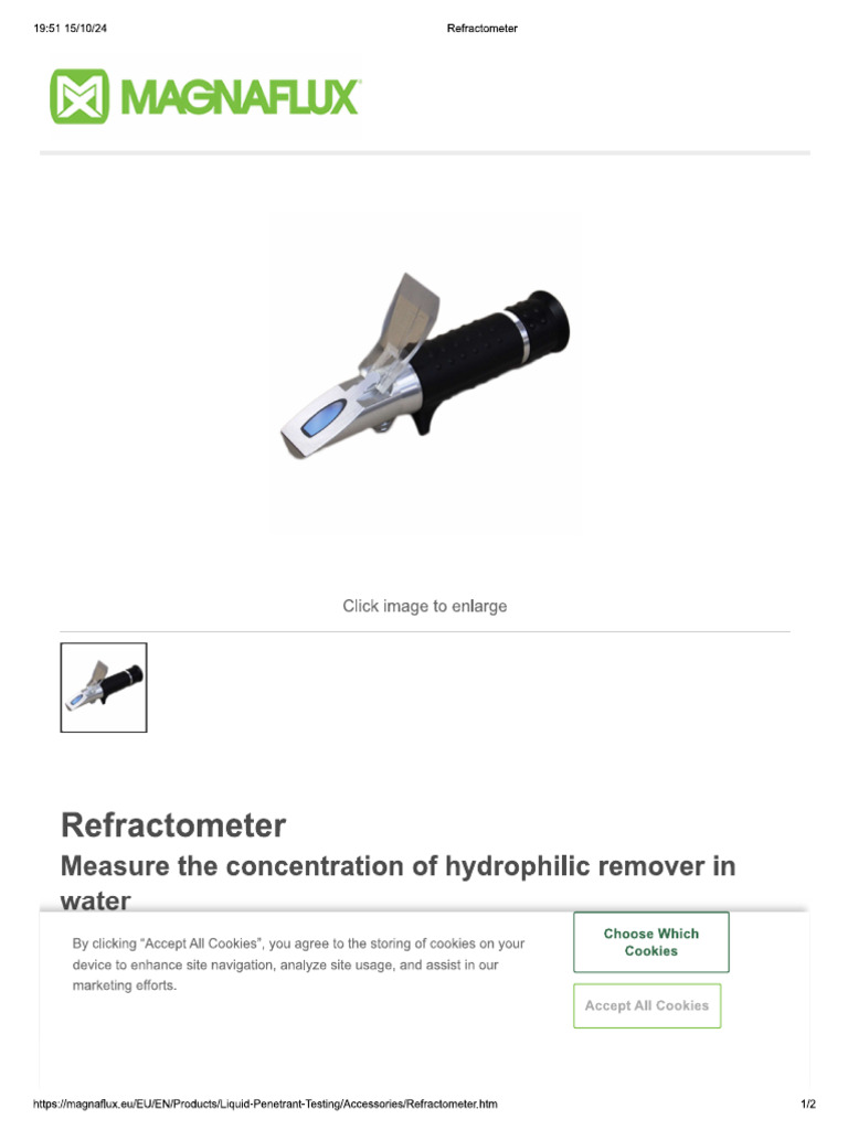 REFRACTOMETER | PDF
