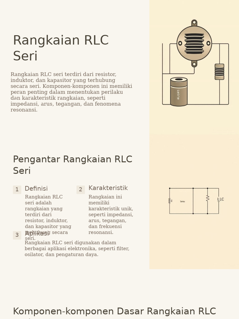 Rangkaian RLC Seri | PDF | Metode & Bahan Ajar | Teknologi & Rekayasa