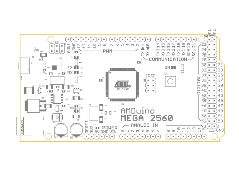 Amduino Mega2560 Top | PDF