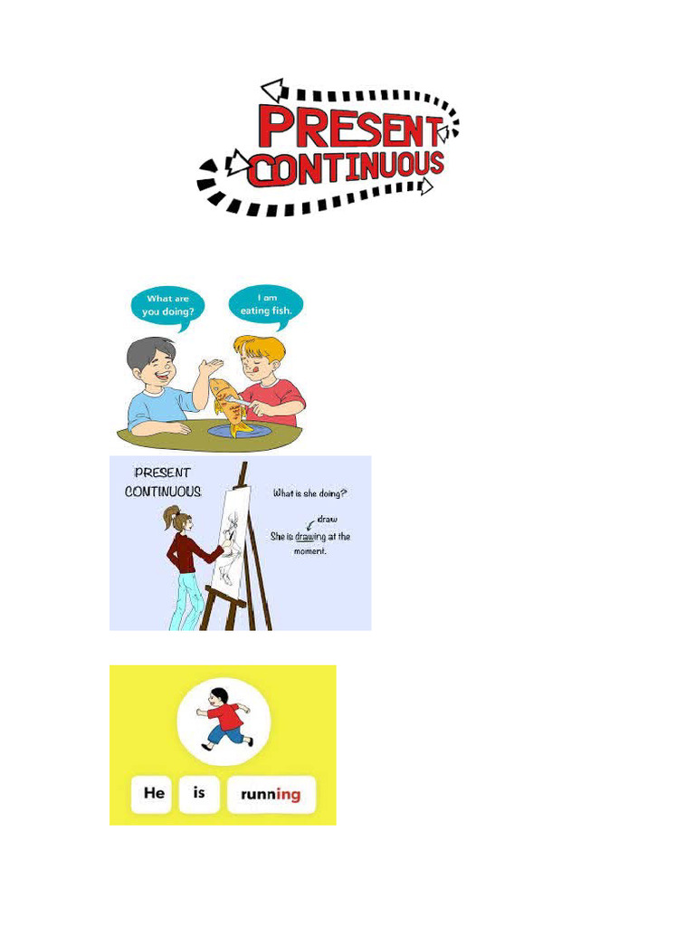 Present Continuous | PDF