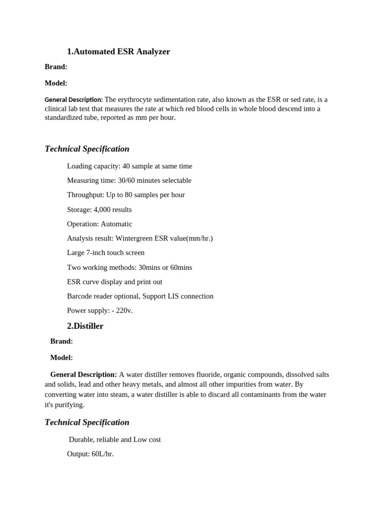 1.specification For yeshi-WPS Office | PDF