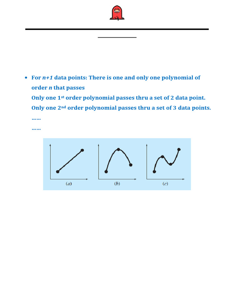 05. Lecture Notes - Interpolation | PDF | Interpolation | Spline ...