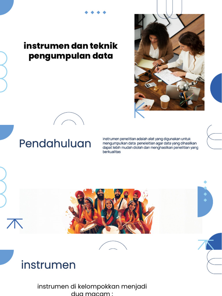 Instrumen Dan Teknik Pengumpulan Data | PDF
