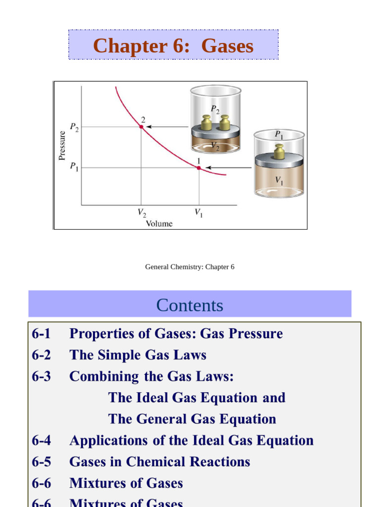 Understanding Gas Laws in Chemistry | PDF | Gases | Phases Of Matter