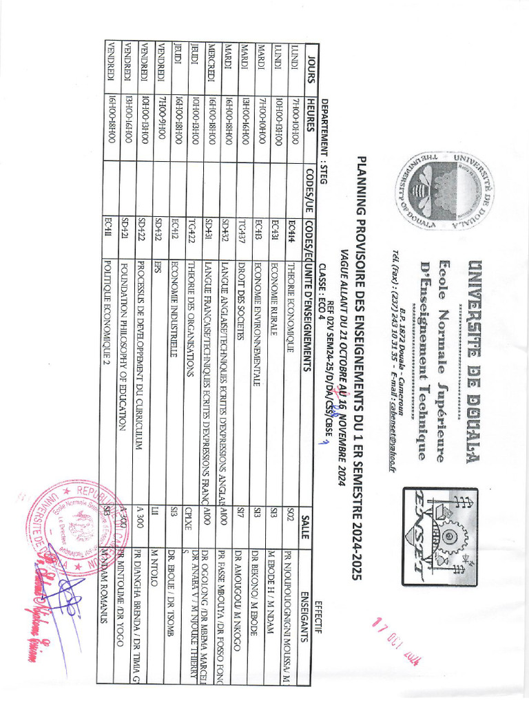Planning Pro S1 5 | PDF