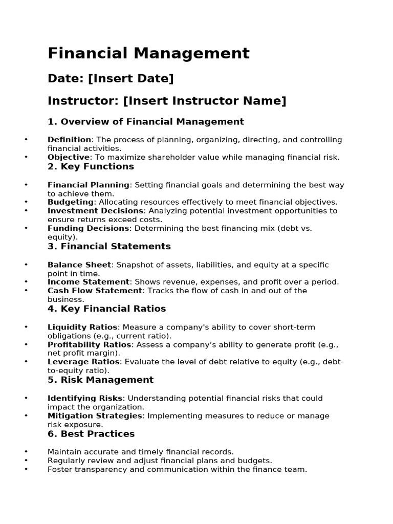 Essentials of Financial Management | PDF