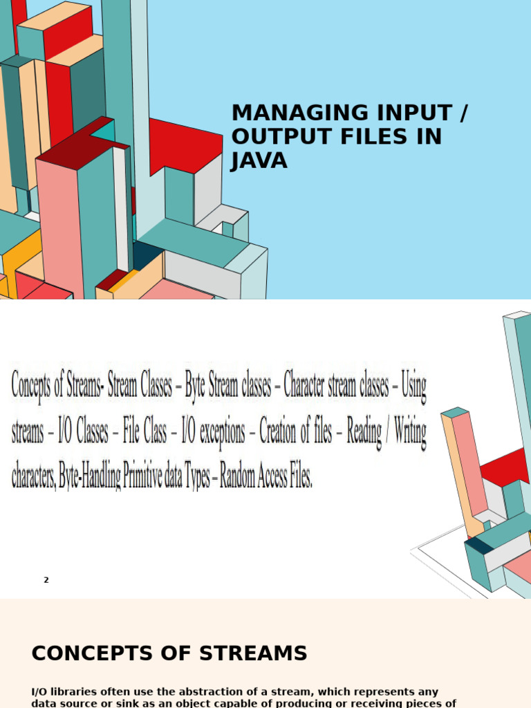 MANAGING INPUT | PDF