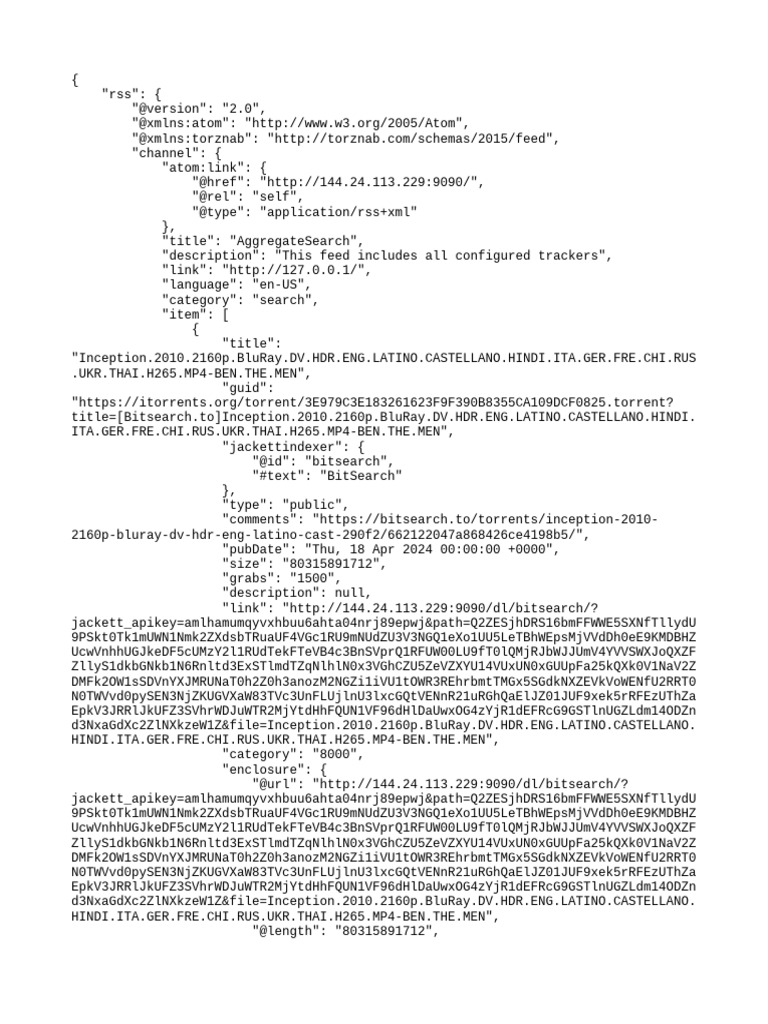 Json | PDF | Communications Protocols | Computer File