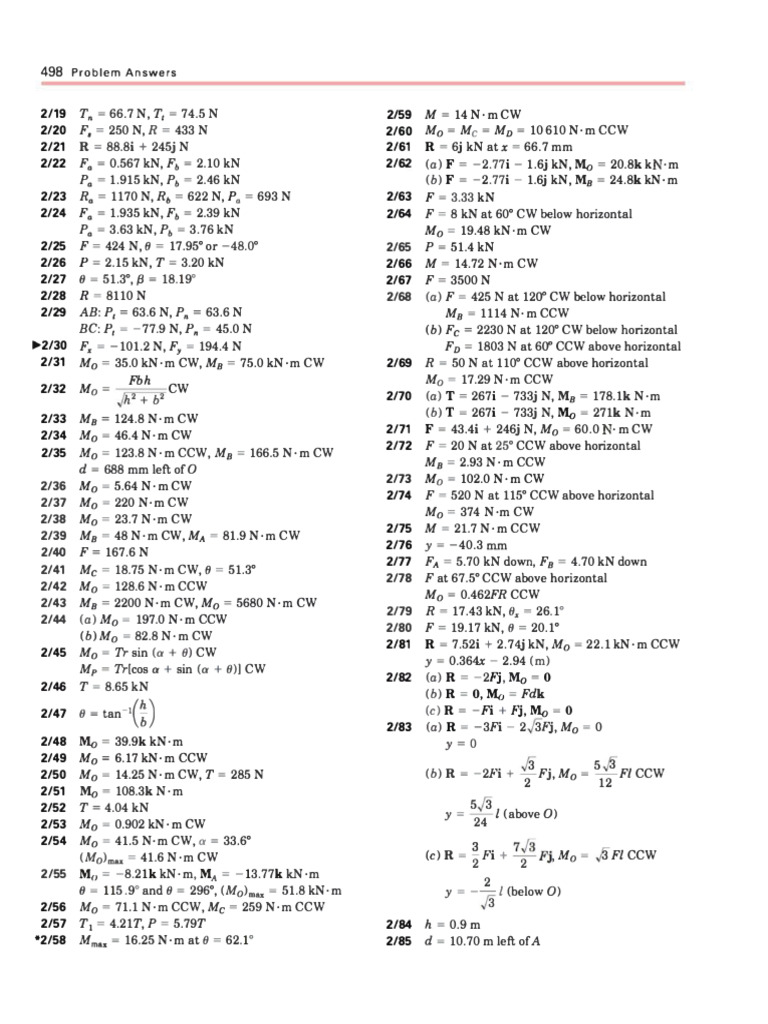 Toaz - Info Engineering Mechanics Statics 8th Edition Si Version PR | PDF