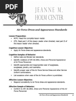 Attire and U.S. Military Uniform Equivalents Ao Oct 2022 | PDF ...