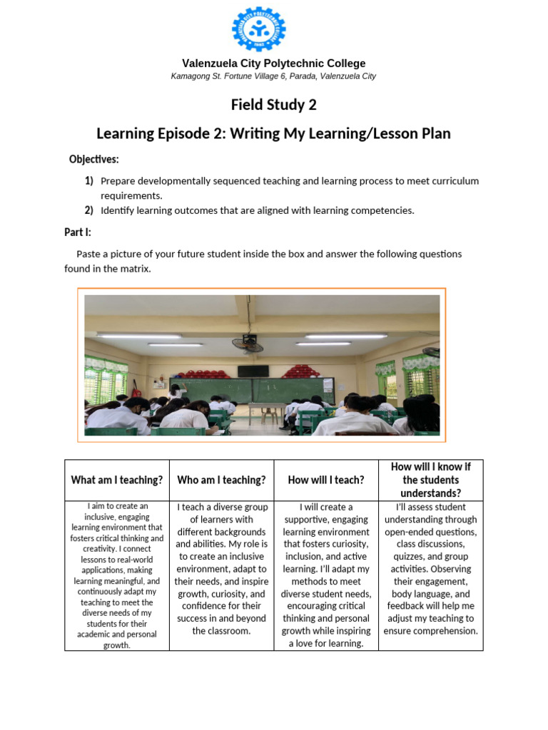 GRP 2 Fs2 Learning Episode 2 | PDF | Learning | Literacy