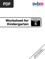 1st QUARTERLY ASSESSMENT Kindergarten | PDF | Language Arts & Discipline