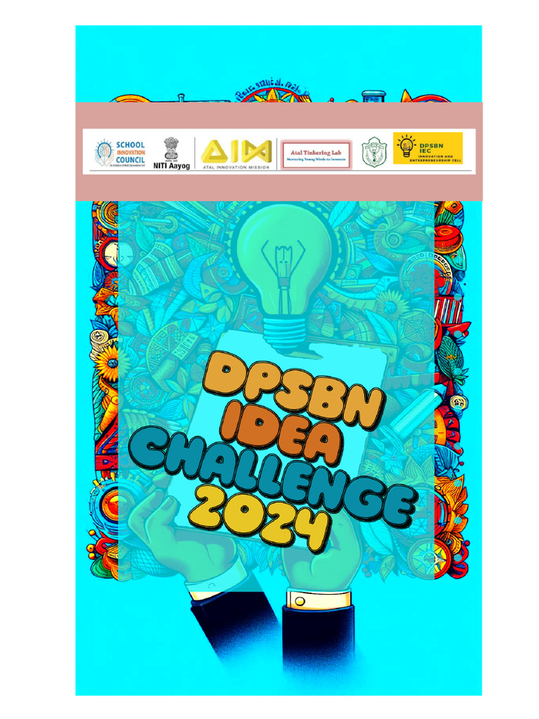 3331 Attachment DPSBN IEC Idea Challenge 2024 Brochure | PDF | Water