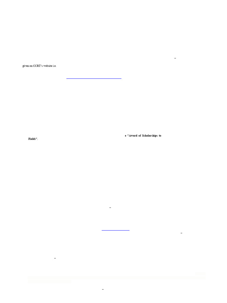 Guidelines and Shortlisted Applicant List For SYA Scheme | PDF