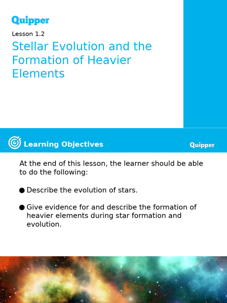 LESSON-1.2 | PDF | Stars | Nuclear Fusion