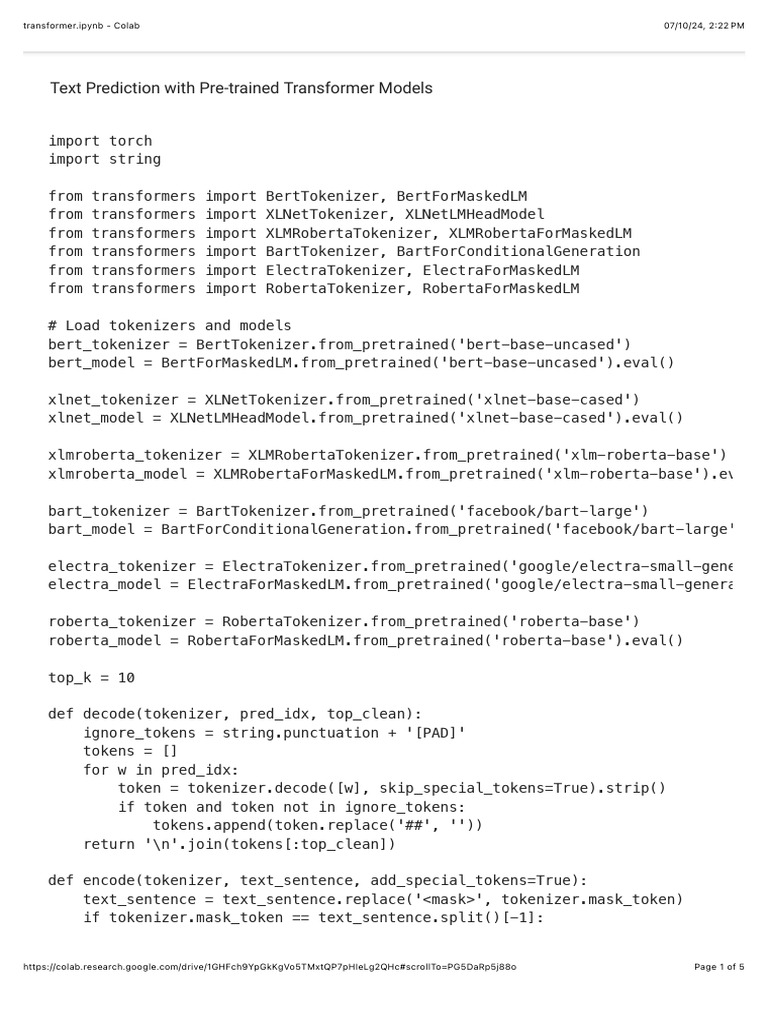 Transformer - Ipynb - Colab | PDF | Applied Mathematics | Learning Transformer - Ipynb - Colab | PDF | Applied Mathematics | Learning