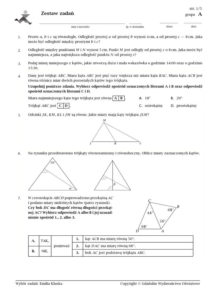 Zestaw Zad Fig Pyt | PDF