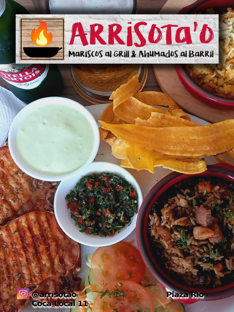 Arrisotao MENU A5 | PDF | Cocina | Alimentos