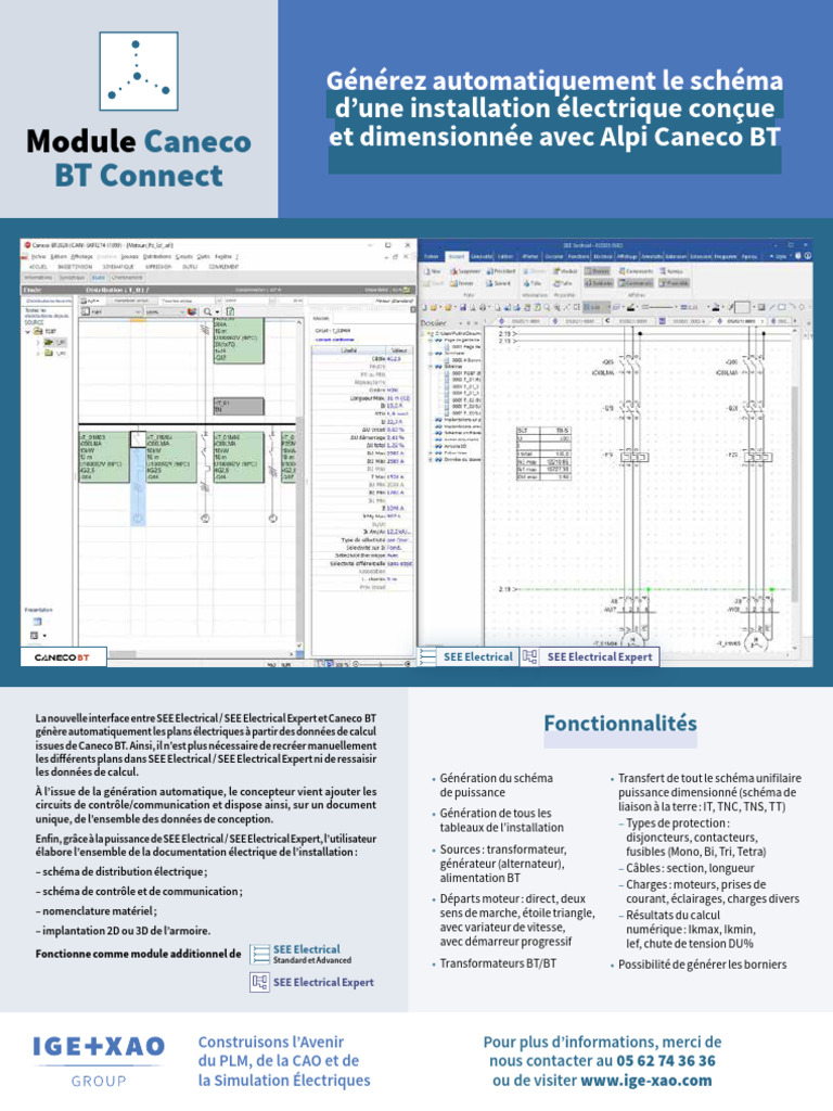 Caneco BT Connect : Schémas Électriques Automatisés | PDF | Puissance ...