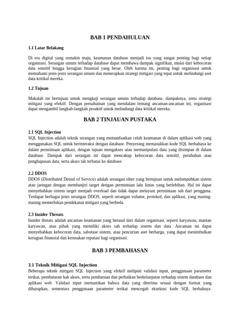Bab 3 Pembahasan | PDF | Komputer