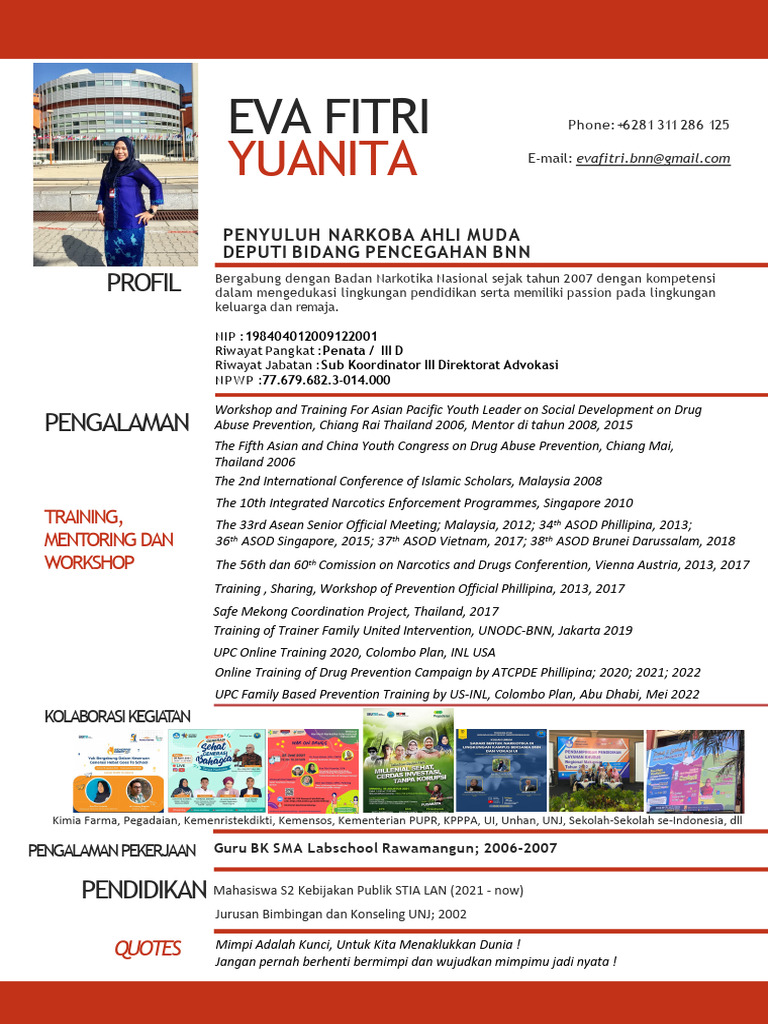 Eva Fitri-Indonesia-CV - UPDATE | PDF