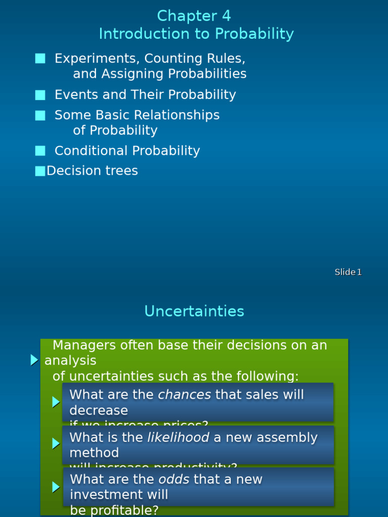 Session 4 | PDF | Probability | Statistics