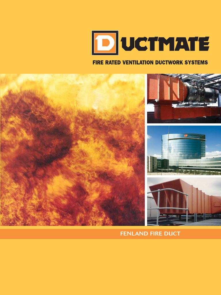 Fire Duct | PDF | Duct (Flow) | Building Engineering