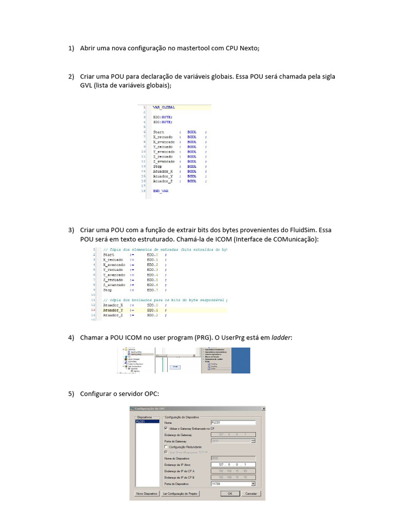 Roteiro OPC | PDF | Computadores