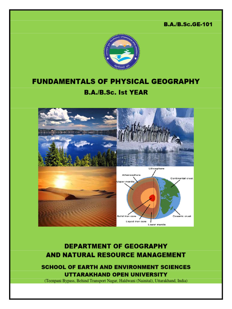Ge 101 | PDF | Geomorphology | Geography