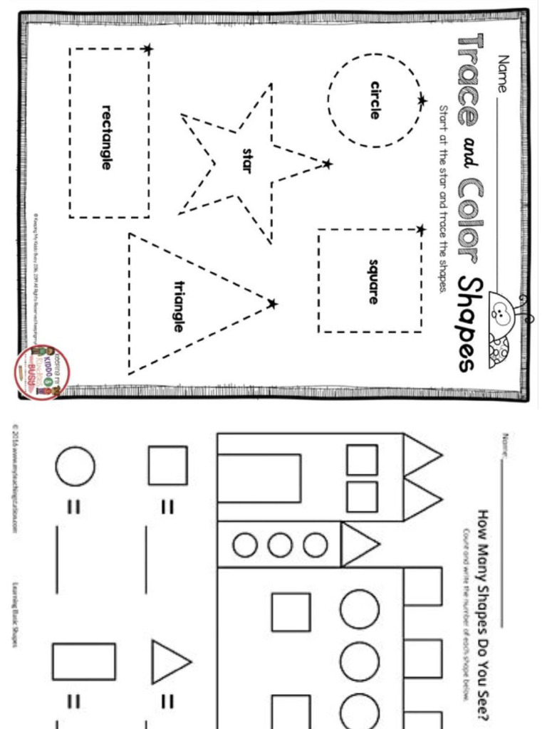 How Many Shapes Do You See | PDF