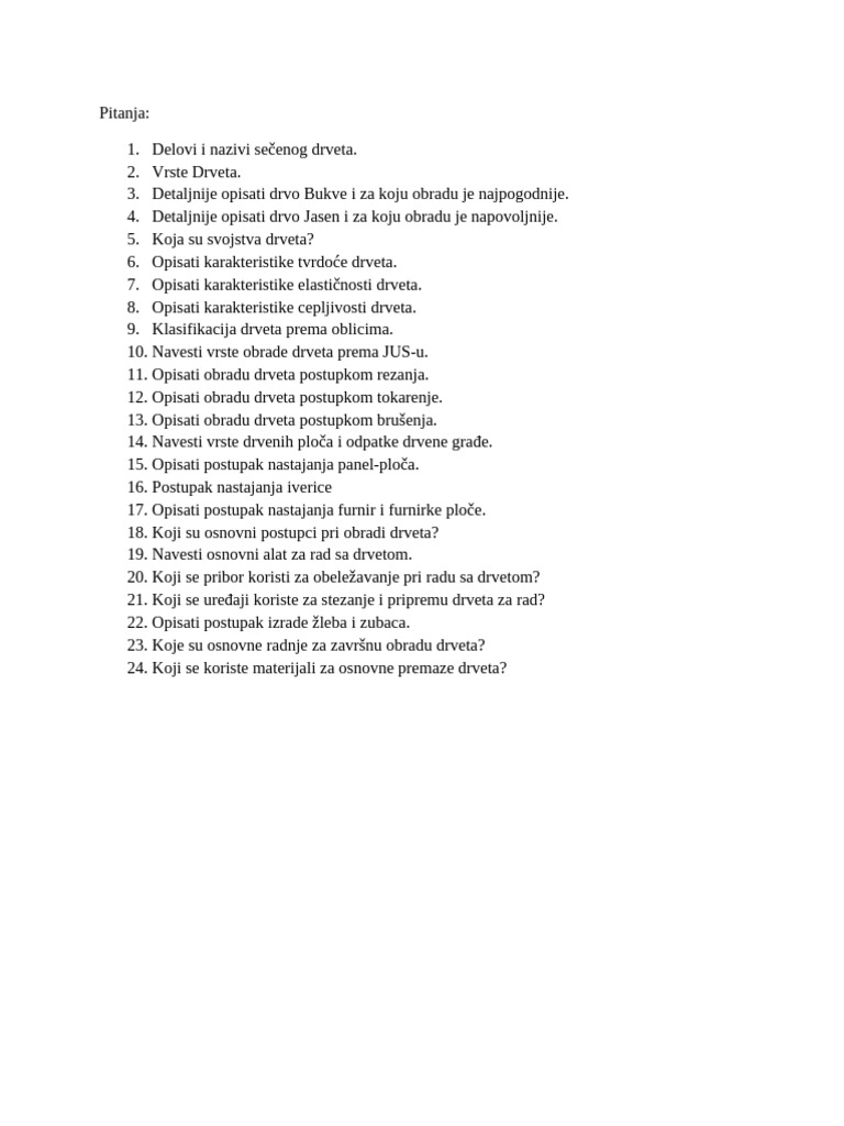 Kurs I Obuka Za Stolara | PDF