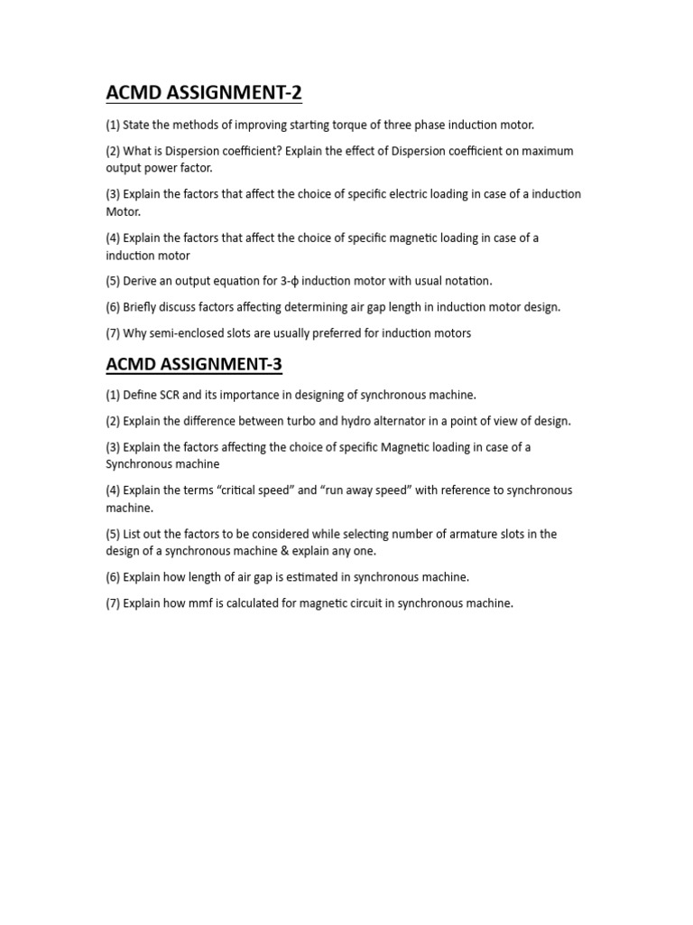 Acmd Assignmet 2&3 | PDF | Science & Mathematics | Computers